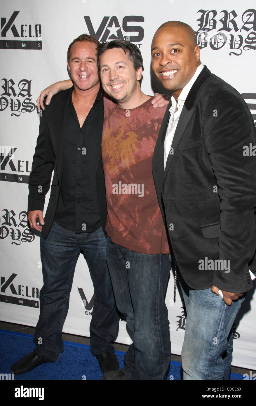 Sunny Abberton, Stuart Beattie and Guest LA premiere of 'Bra Boys' held ...