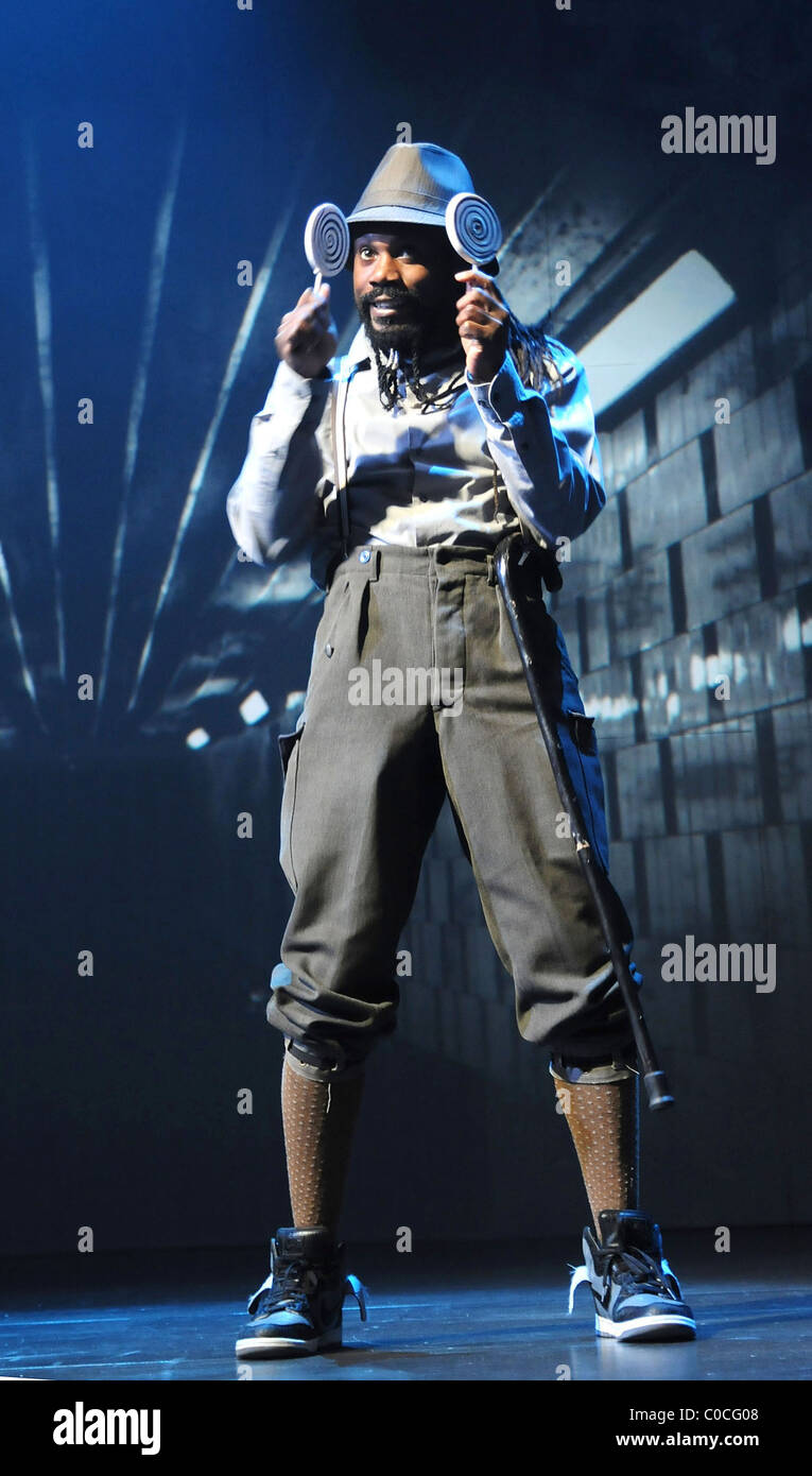 Frank Wilson Performing in the stage production of 'Into The Hood' at ...