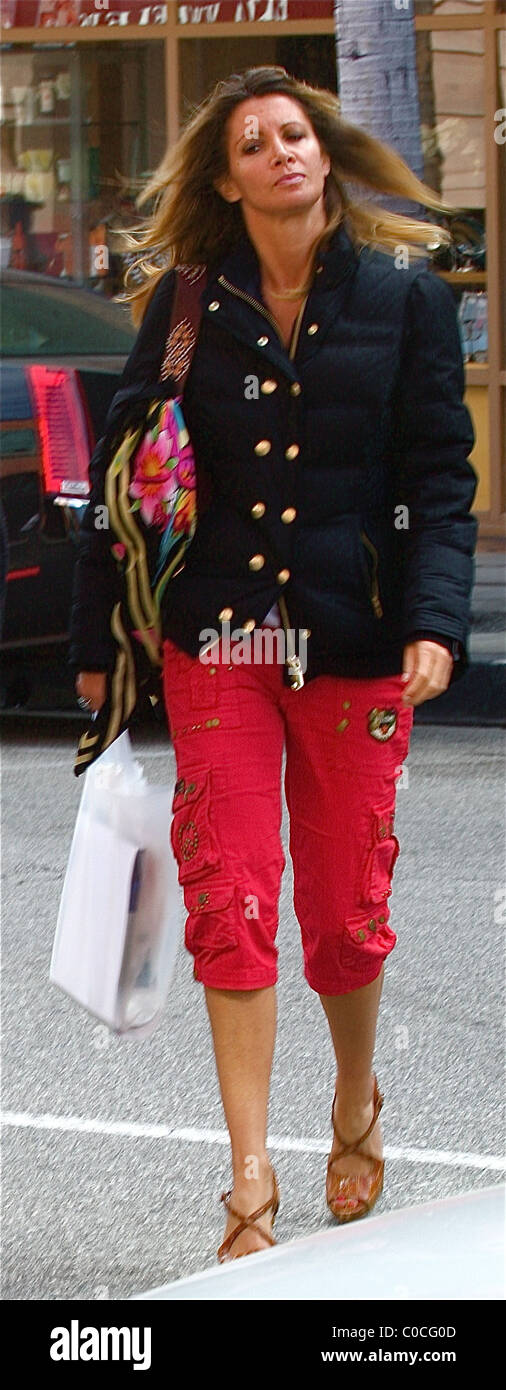 Joe Pesci and Angie Everhart left a Beverly Hills medical building ...