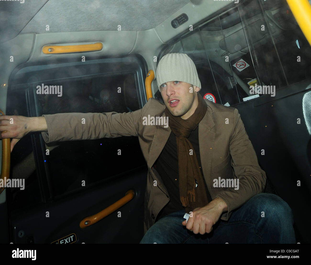 Footballer Joe Cole, leaving Funky Buddha nightclub London, England ...