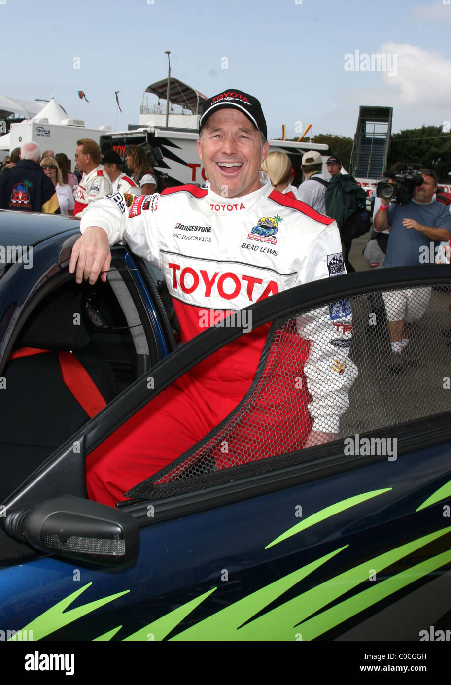 Brad Lewis 32nd Anniversary Toyota Grand Prix Pro Celeb Press Day 2008 ...