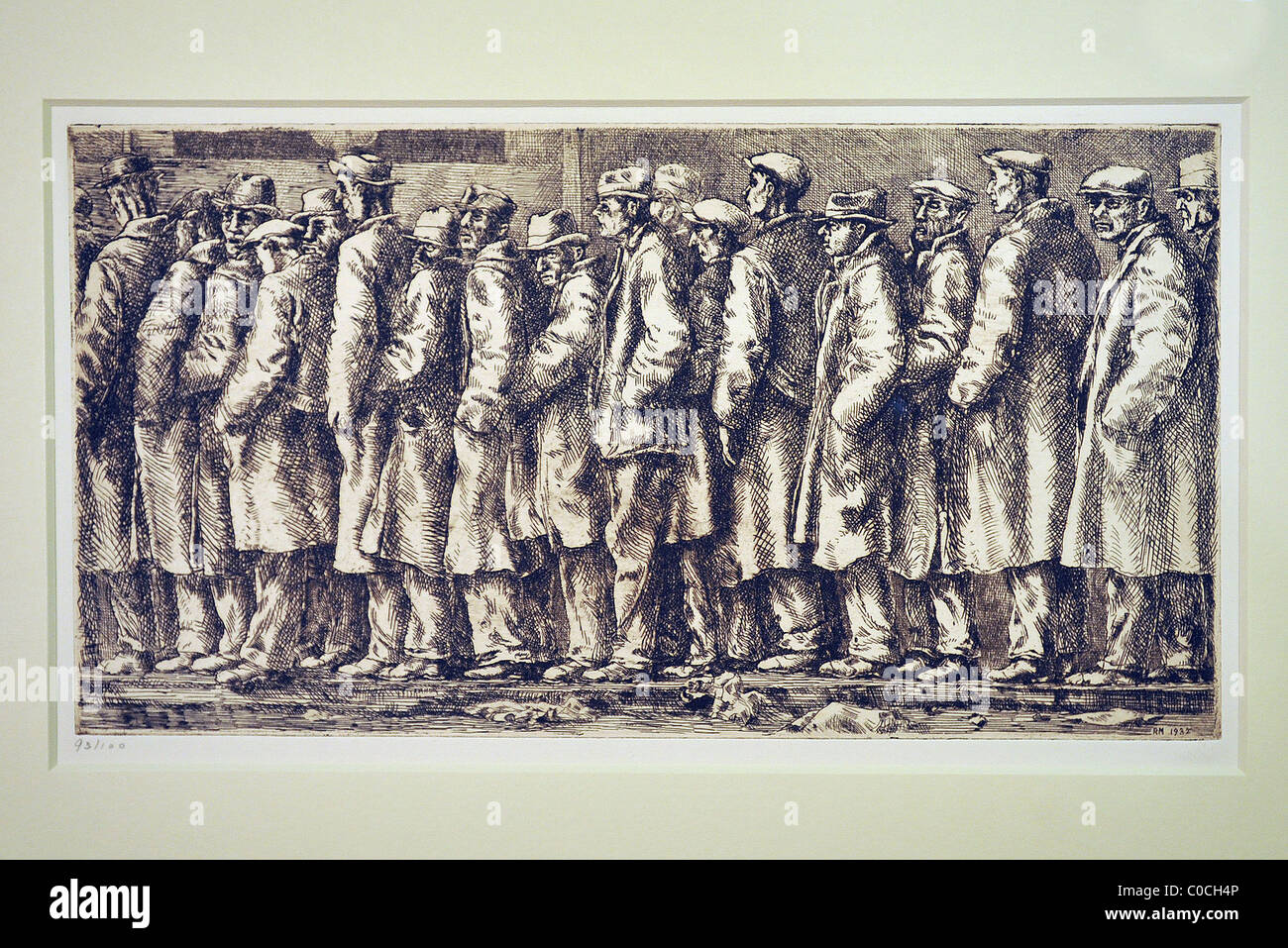 The breadline reginald marsh hi-res stock photography and images - Alamy