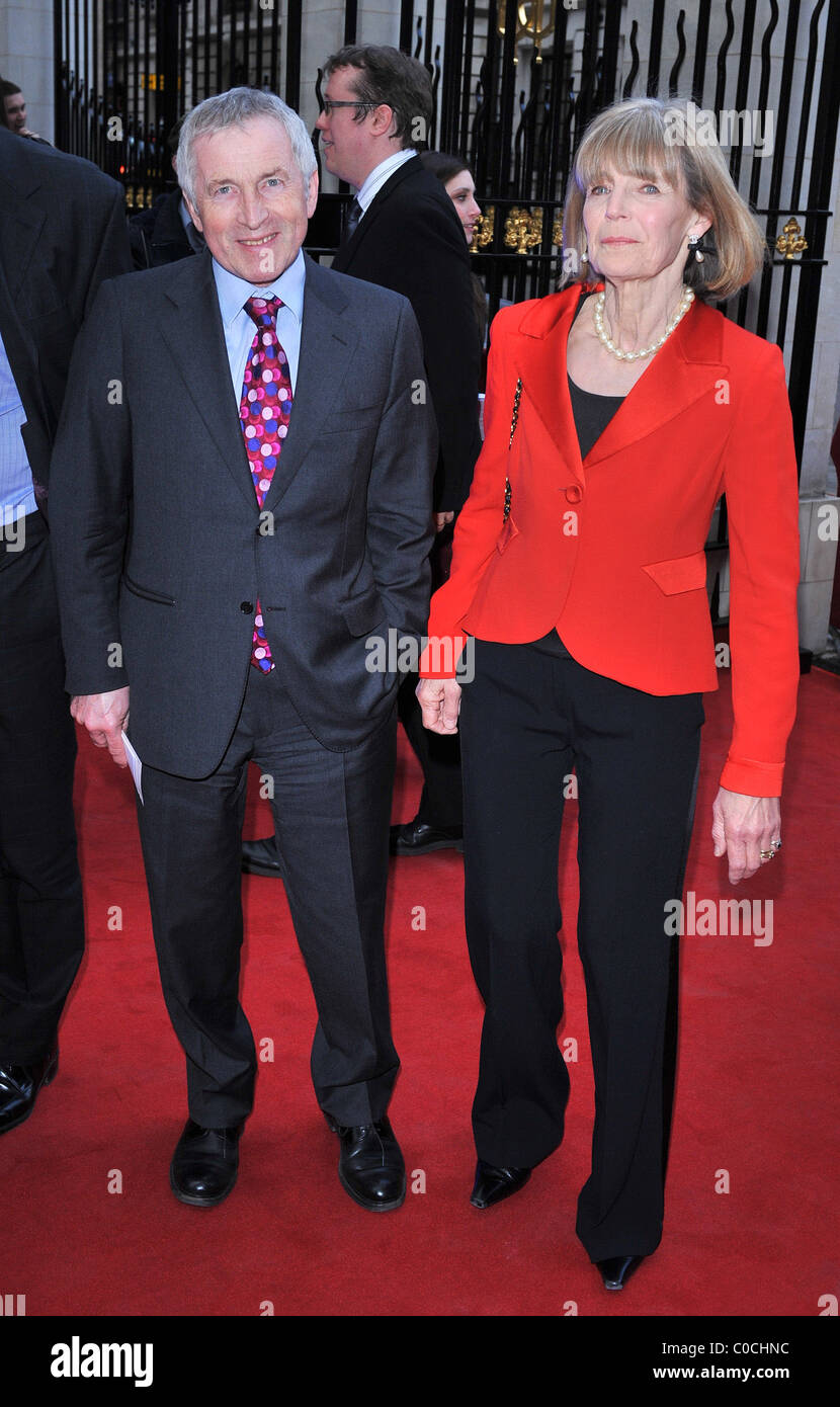 Jonathan Dimbleby and guest Galaxy British Book Awards held at the ...