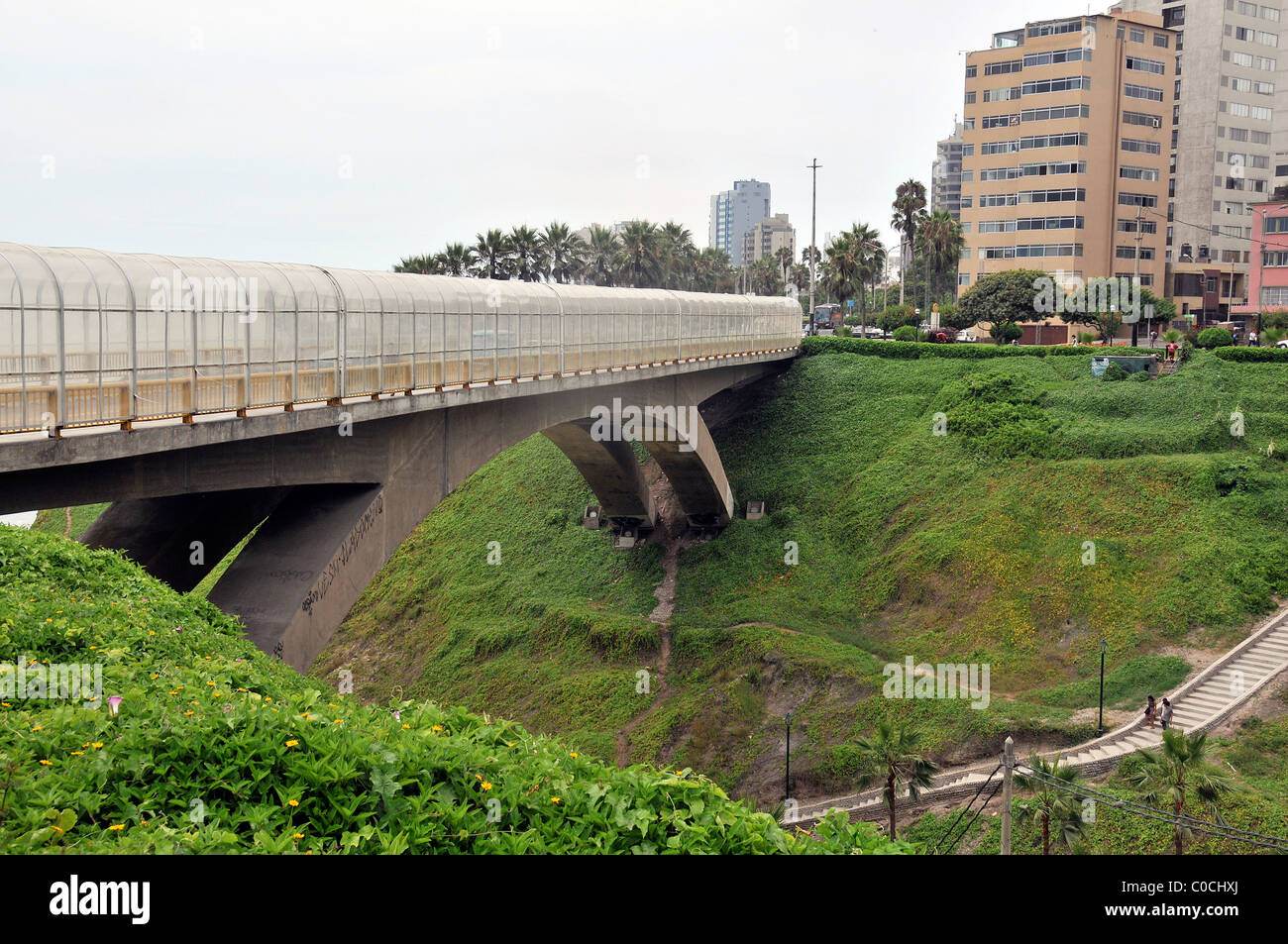 bridge, Miraflores, Lima, Peru, South America Stock Photo - Alamy