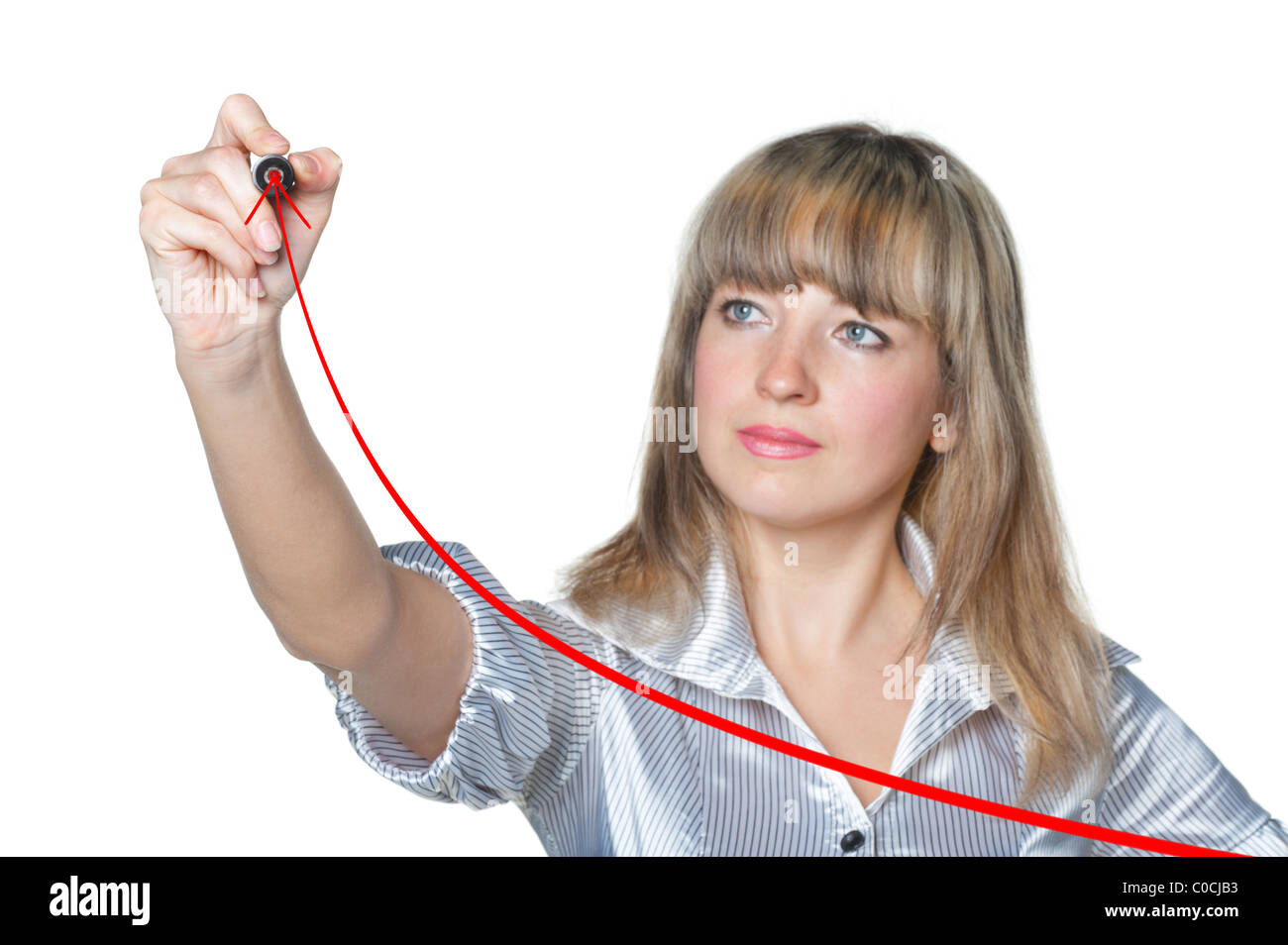Tracing curve line hi-res stock photography and images - Alamy