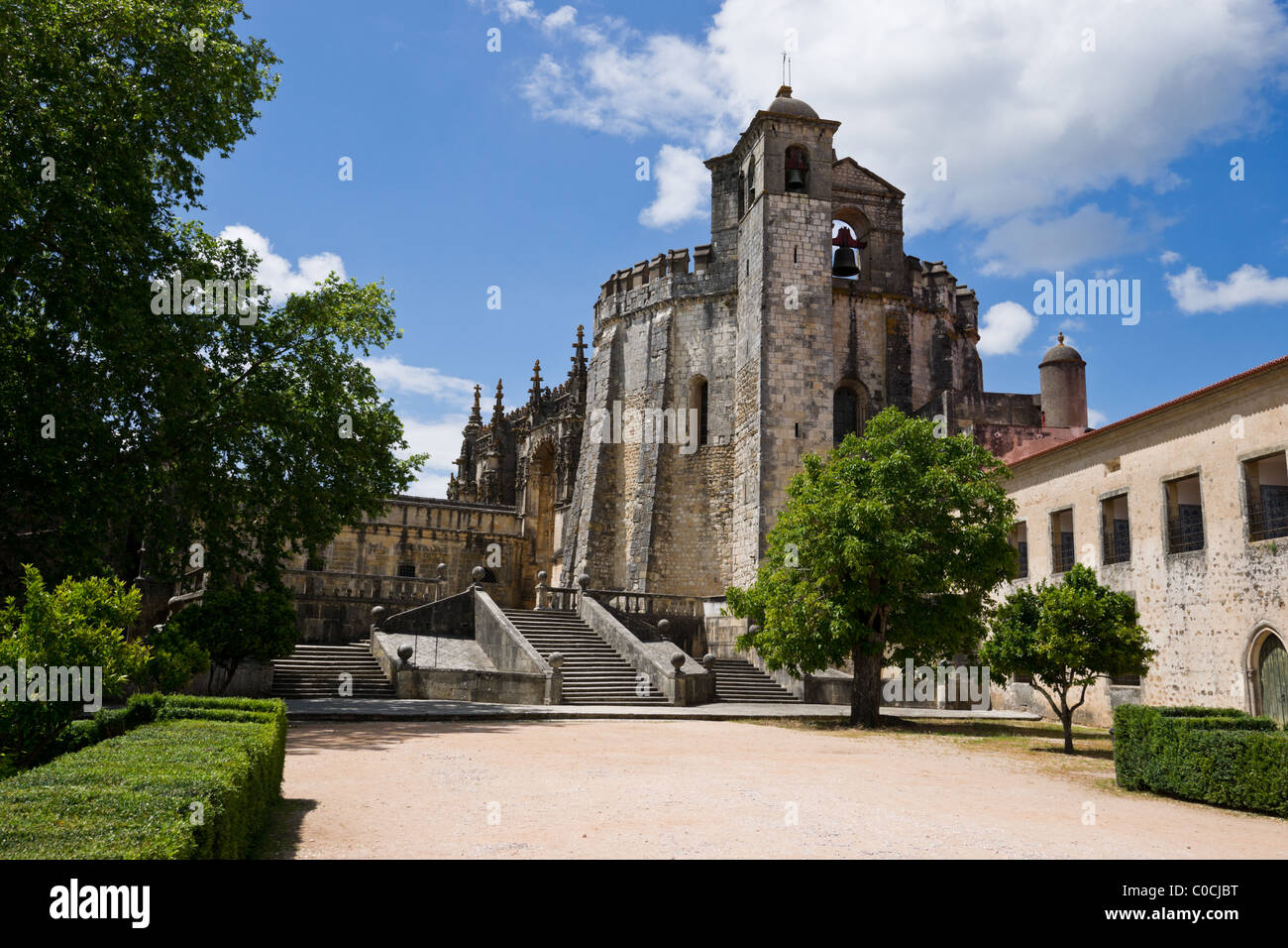 Round Church of the Convent of Christ in Tomar (Portugal), recognized ...