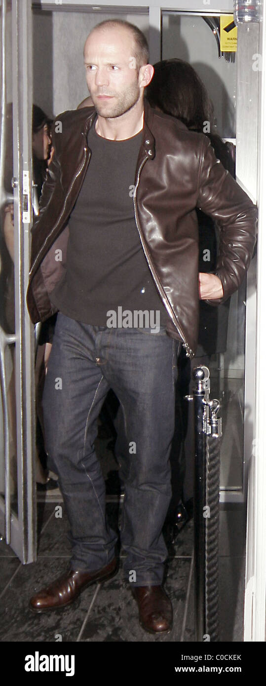 Jason Stratham at Movida and the British Luxury club London, England ...