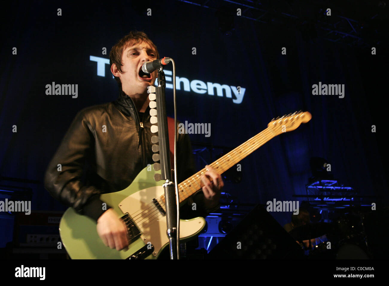 Tom Clarke The Enemy performing at the Astoria. London, England - 28.03 ...