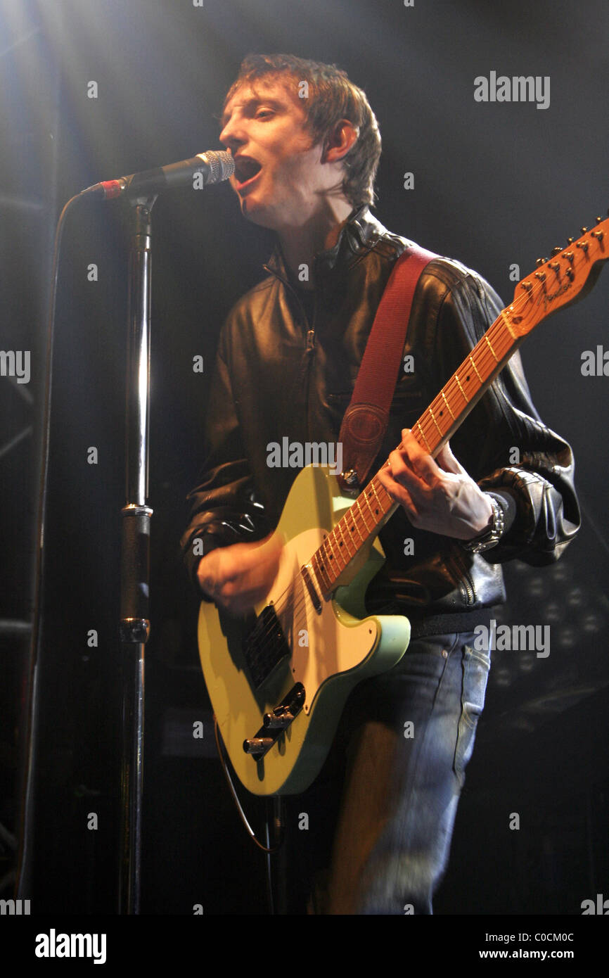 Tom Clarke The Enemy performing at the Astoria. London, England - 28.03 ...