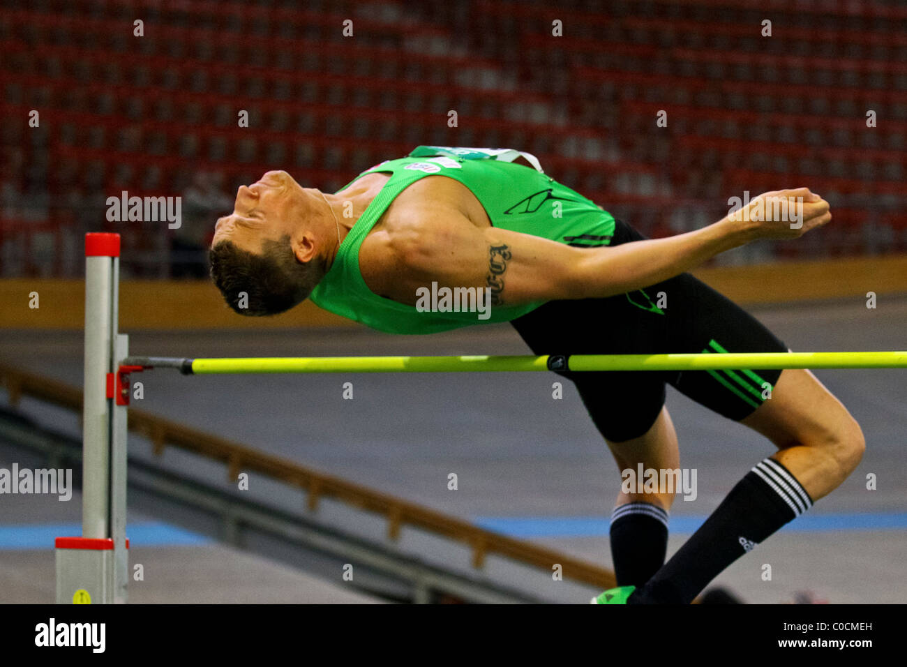 Indoor high jump hi-res stock photography and images - Alamy