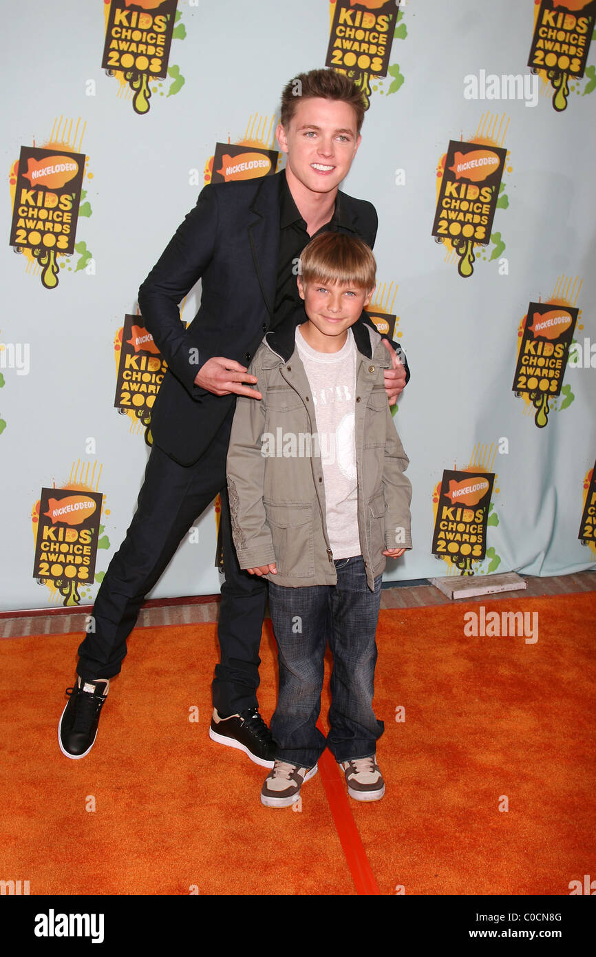 Jesse McCartney, Timothy McCartney 20th Annual Nickelodeon's Kids ...