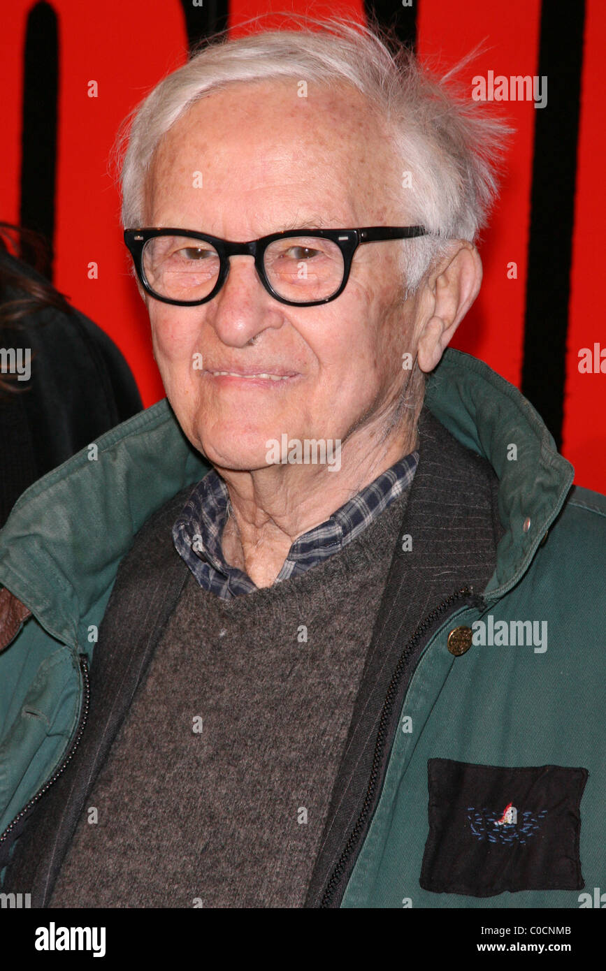Albert Maysles New York Premiere of 'Shine a Light' held at the ...