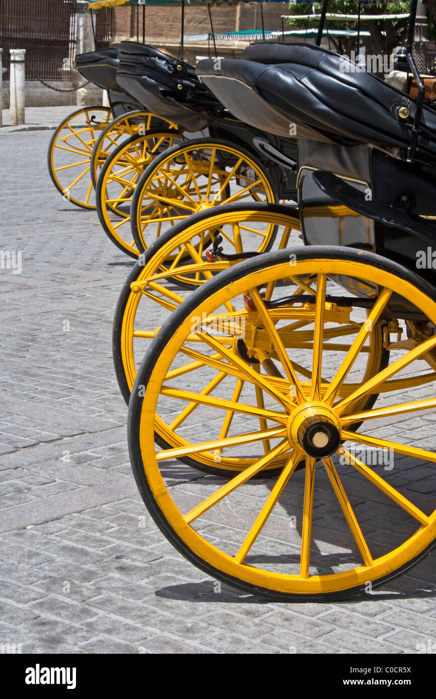 Horse drawn barouche barouches hi-res stock photography and images - Alamy