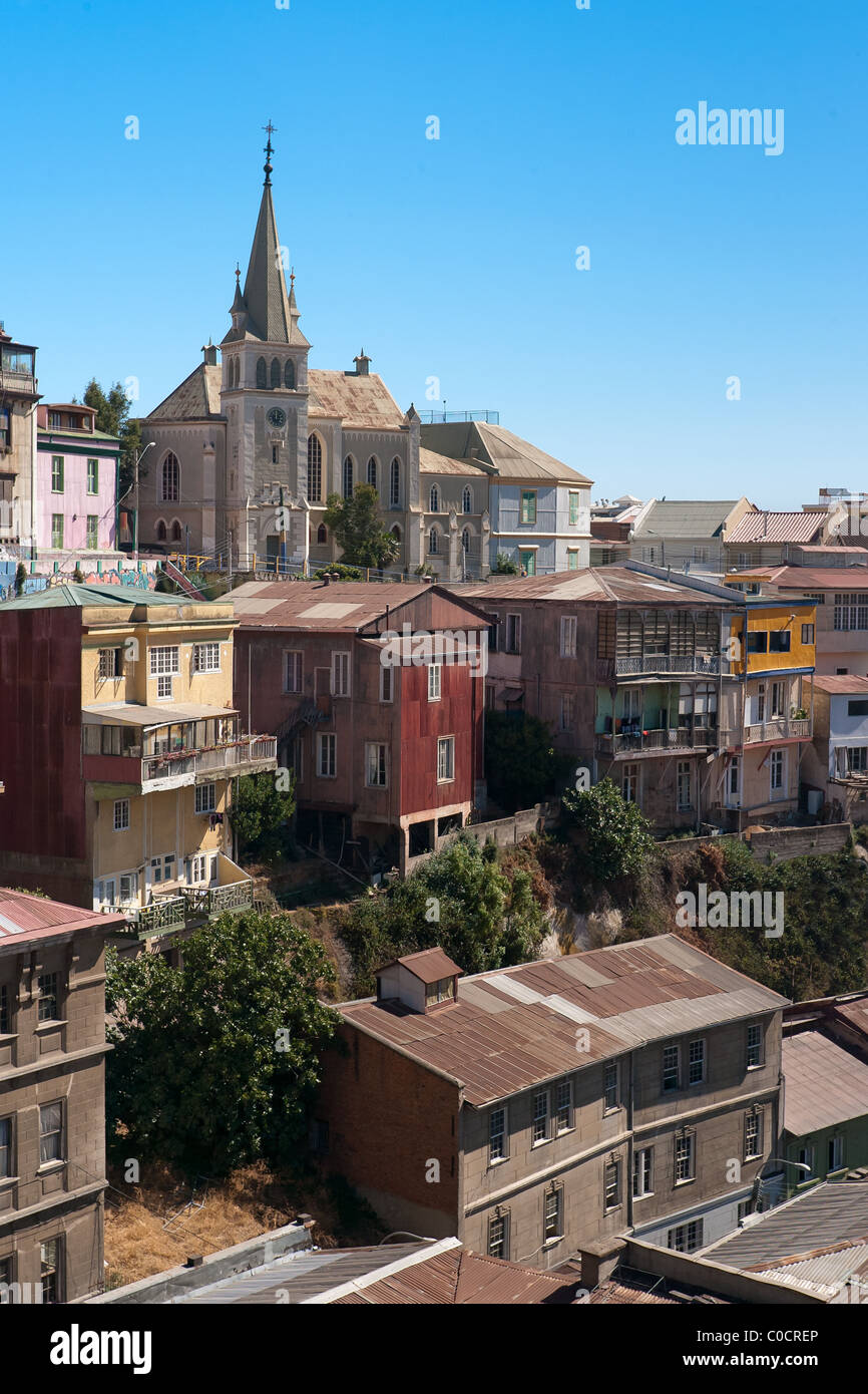 Cerro concepcion valparaiso hi-res stock photography and images - Alamy