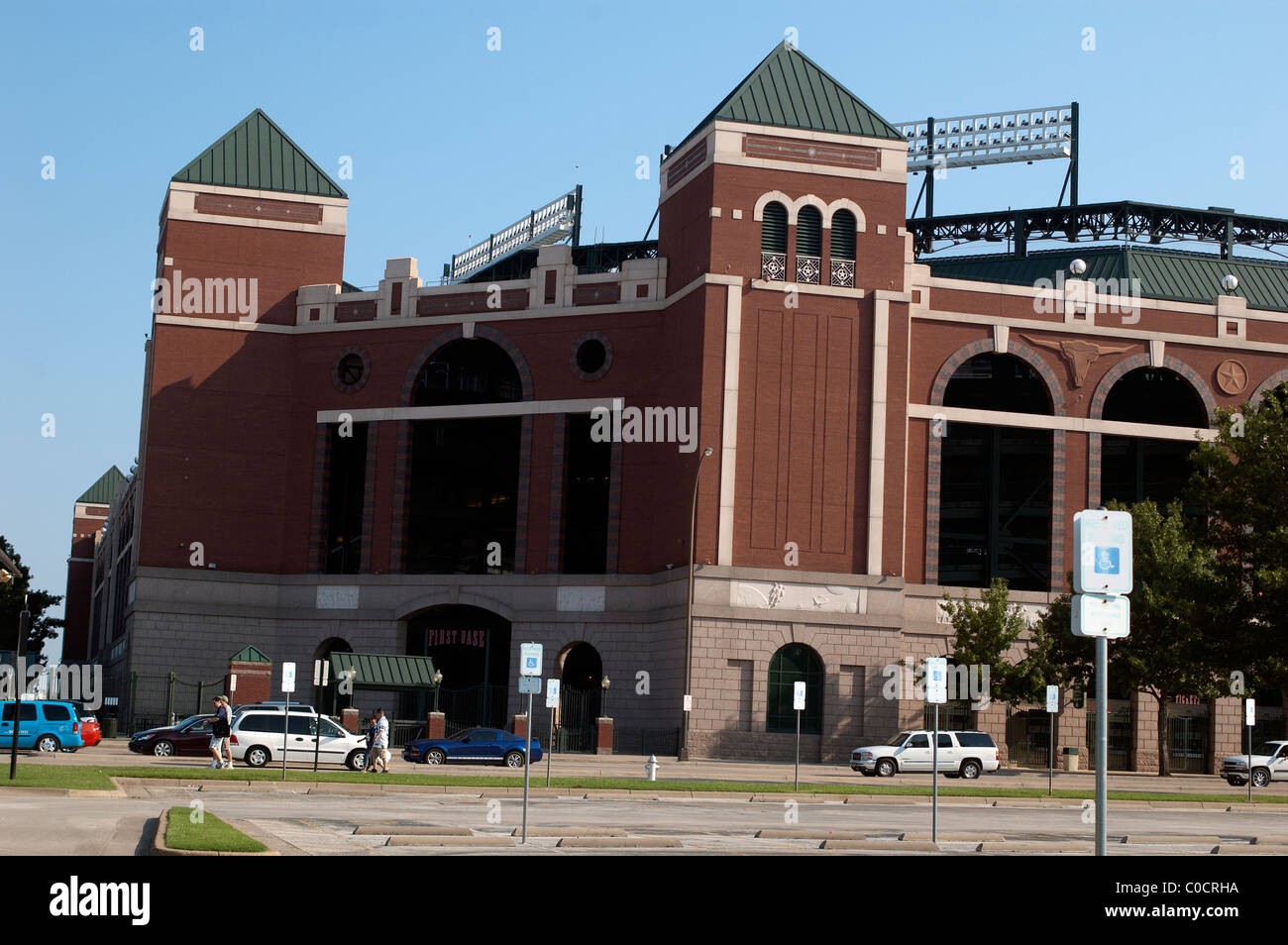 Texas Rangers Ballpark Stadium, Arlington, Texas, USA Stock Photo - Alamy