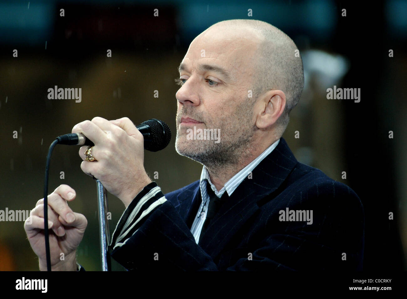 Michael Stipe R.E.M performs live on NBC's 'The Today Show' Toyota ...