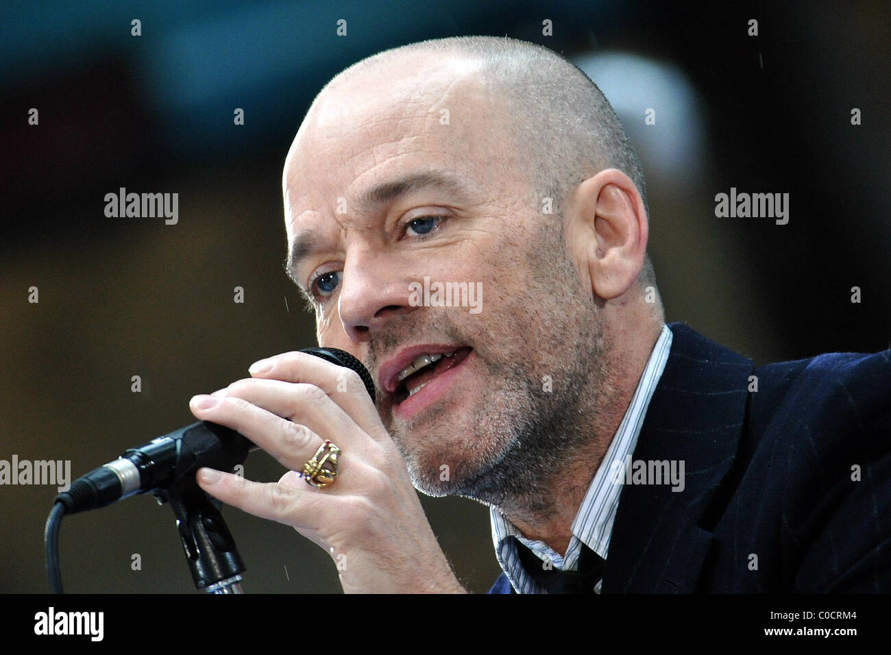 Michael Stipe R.E.M performs live on NBC's 'The Today Show' Toyota ...