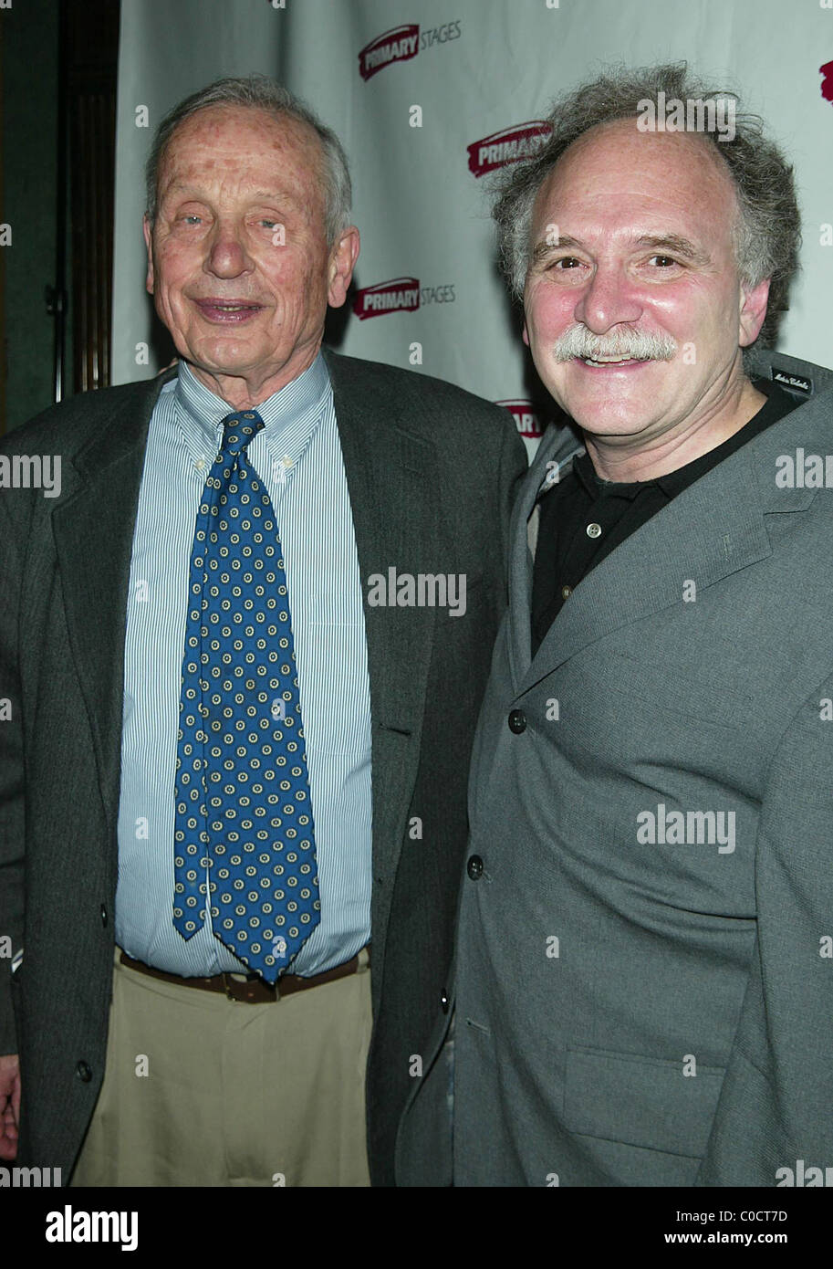 A.R. Gurney and Willy Holtzman Attending the Opening Night after party ...