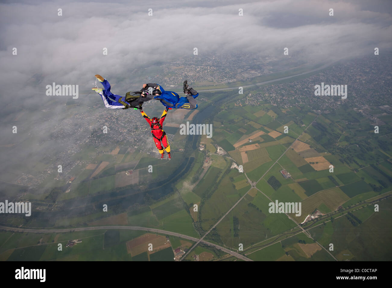 Free falling plane training hi-res stock photography and images - Alamy