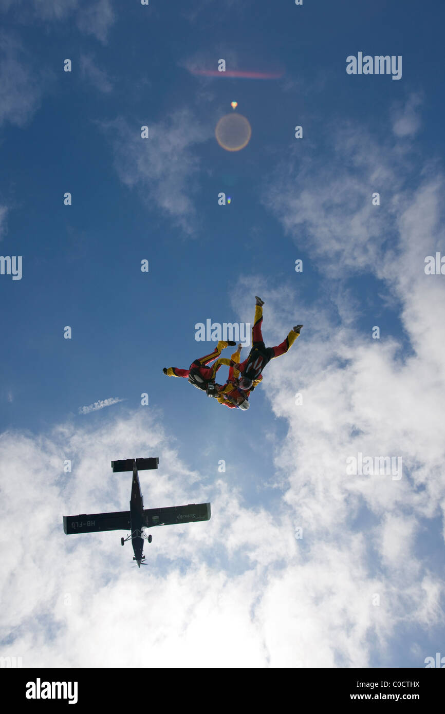 Free falling plane training hi-res stock photography and images - Alamy