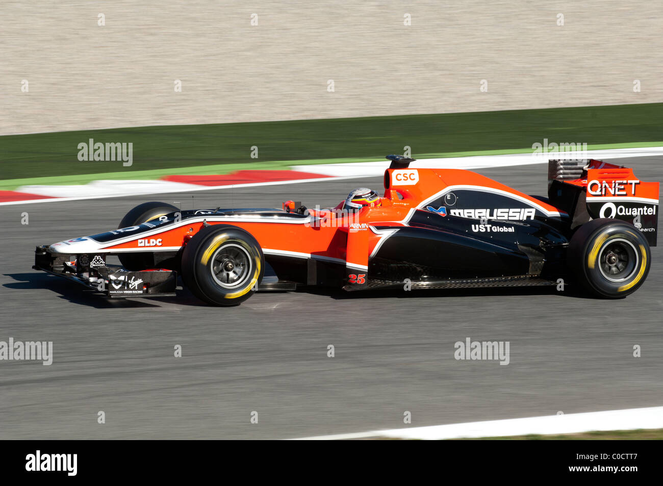 Marussia virgin formula one team hi-res stock photography and images ...