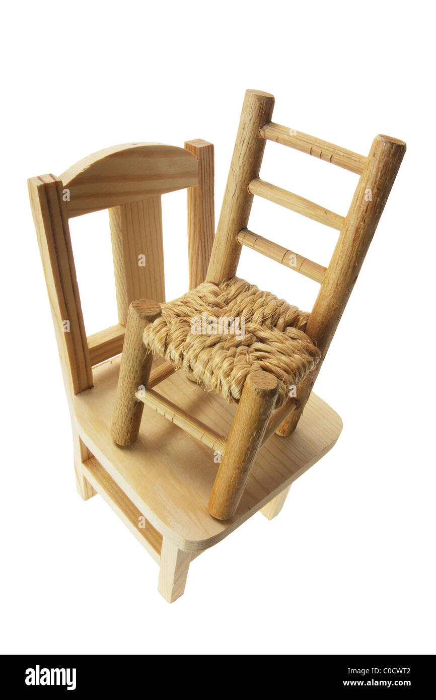 Timber chairs Cut Out Stock Images & Pictures - Alamy