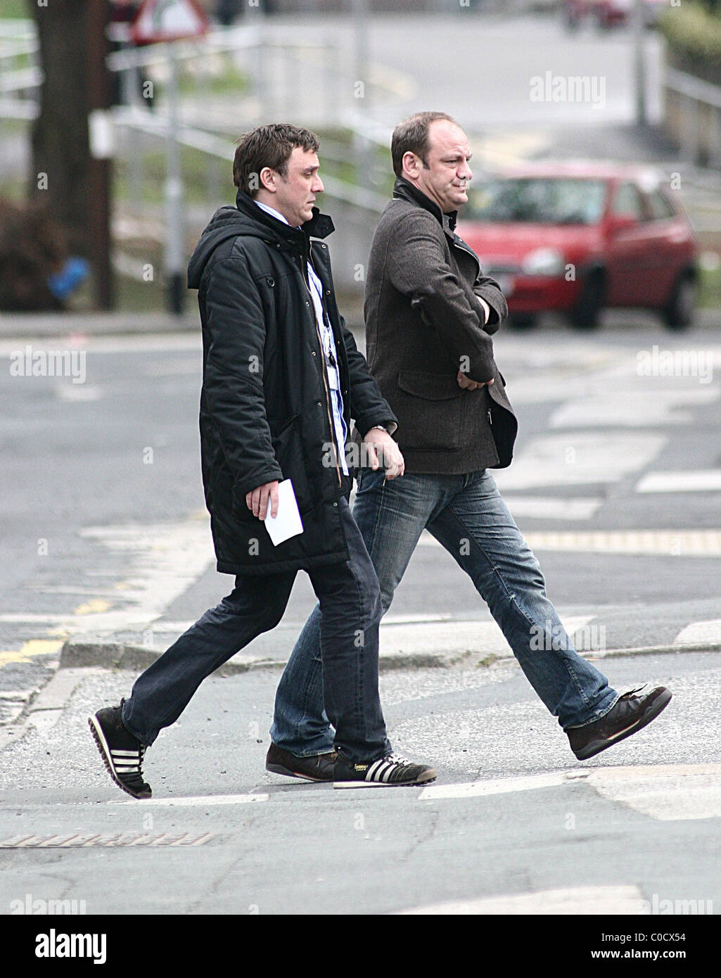 Nick Miles who plays Jimmy King and Matt Healy who plays Matthew King ...