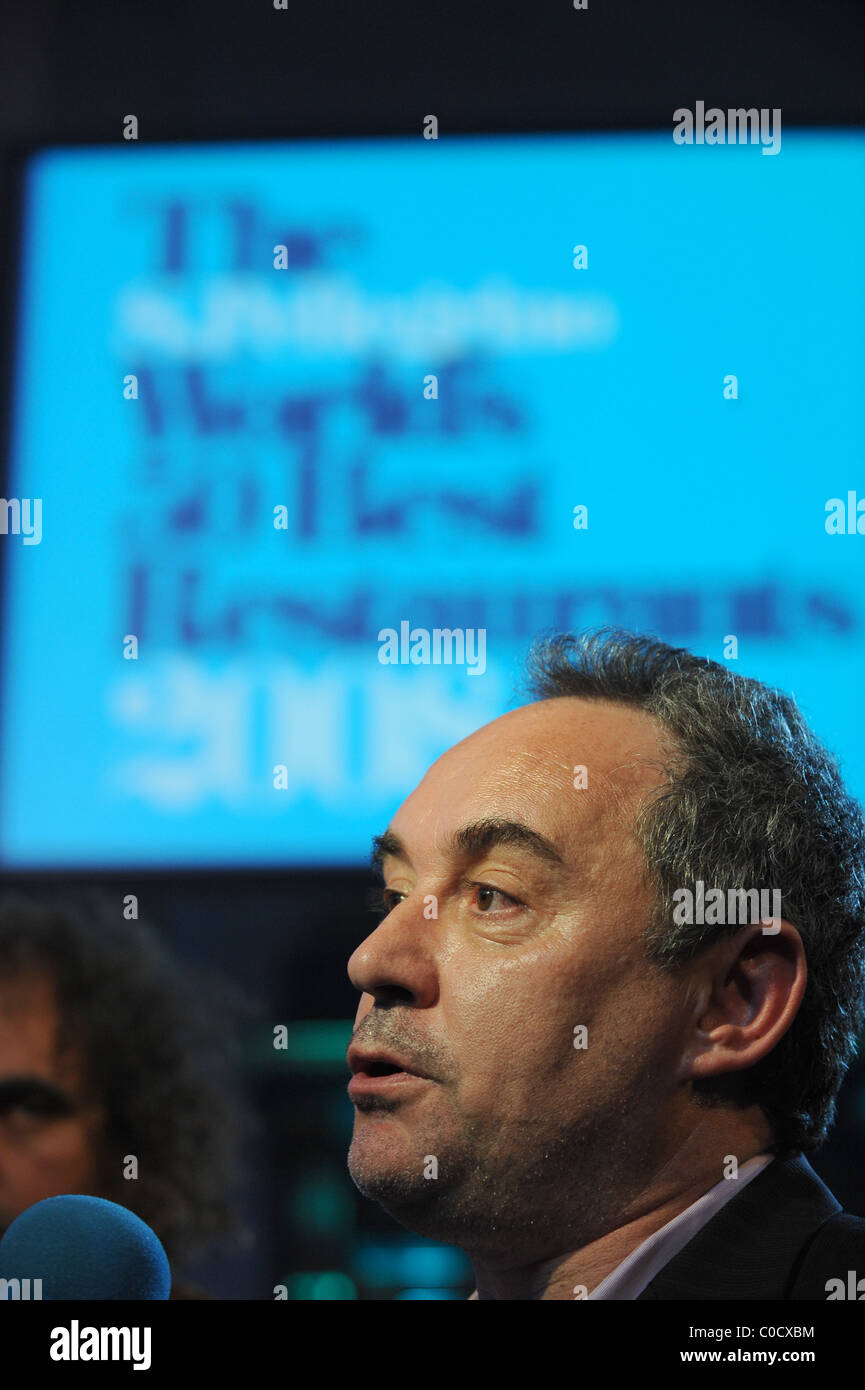 Ferran Adria head chef of Spanish restuarant 'El Bulli' - winner for ...