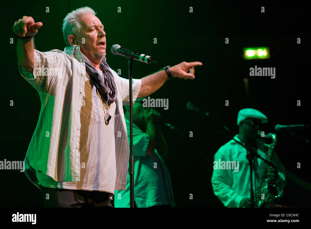 Eric Burdon of War performing live at the Royal Albert Hall London ...