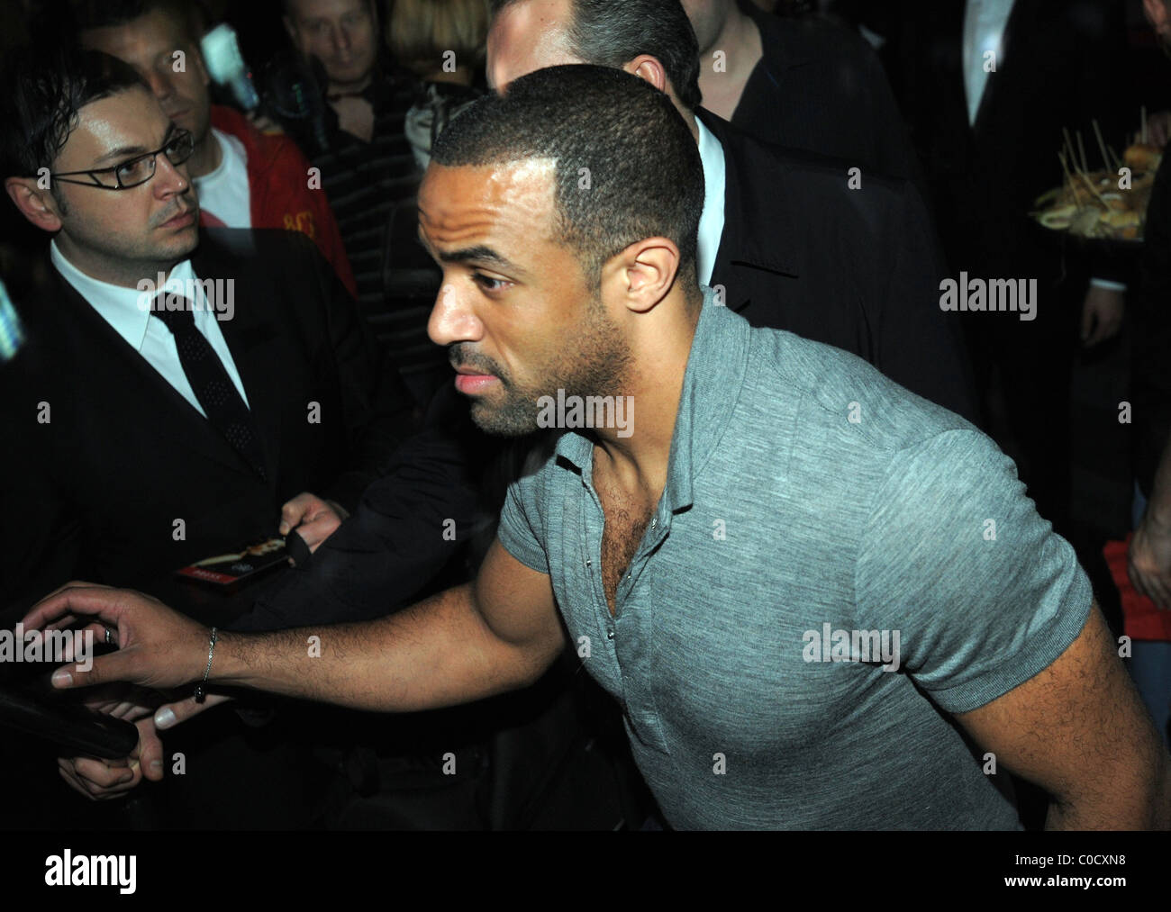 Craig David Elite Model Look World Final 2008 afterparty Prague, Czech ...