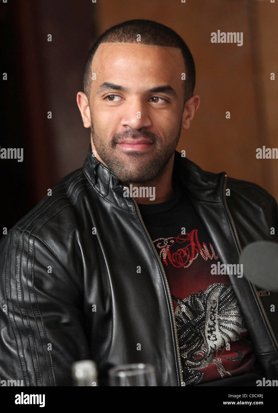 Craig David Elite Model Look World Final 2008 press conference Prague ...