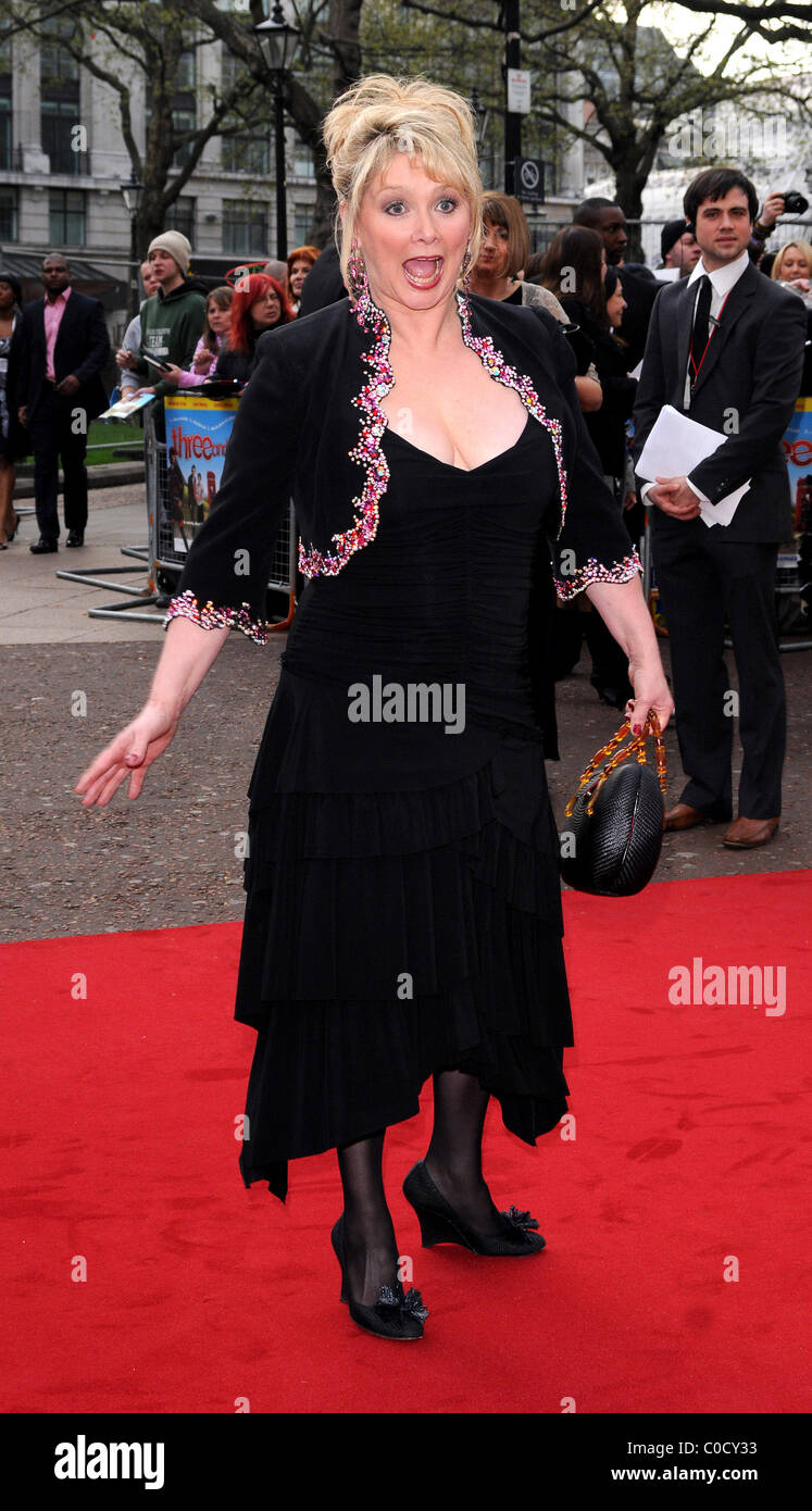 Cheryl Baker at the UK film premiere of 'Three and Out' - Arrivals held at Odeon Leicester ...