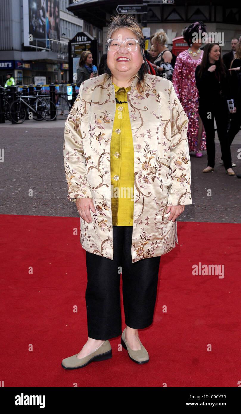 Nancy Lamb at the UK film premiere of 'Three and Out' - Arrivals held ...