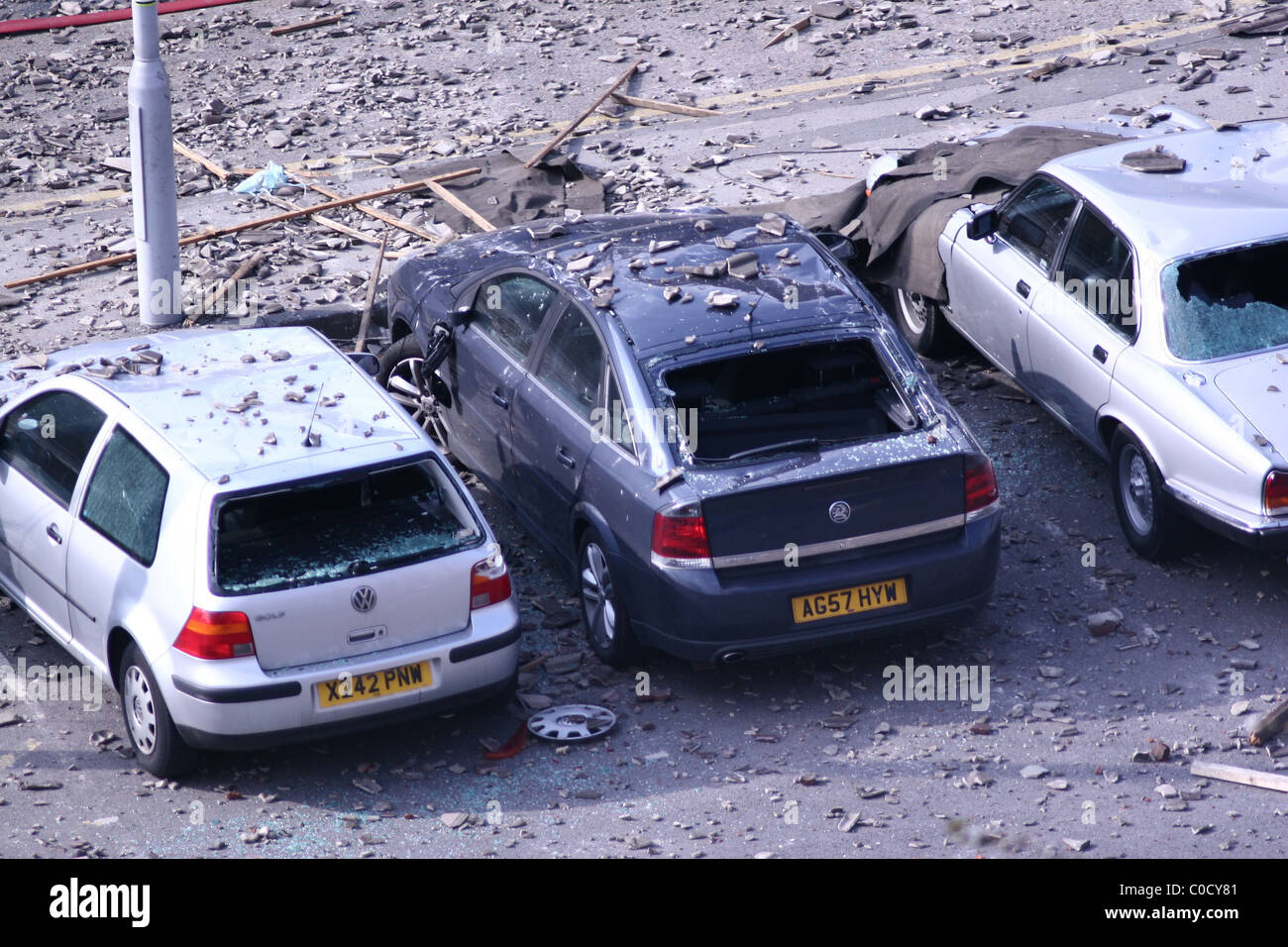 Gas explosion yorkshire hi-res stock photography and images - Alamy