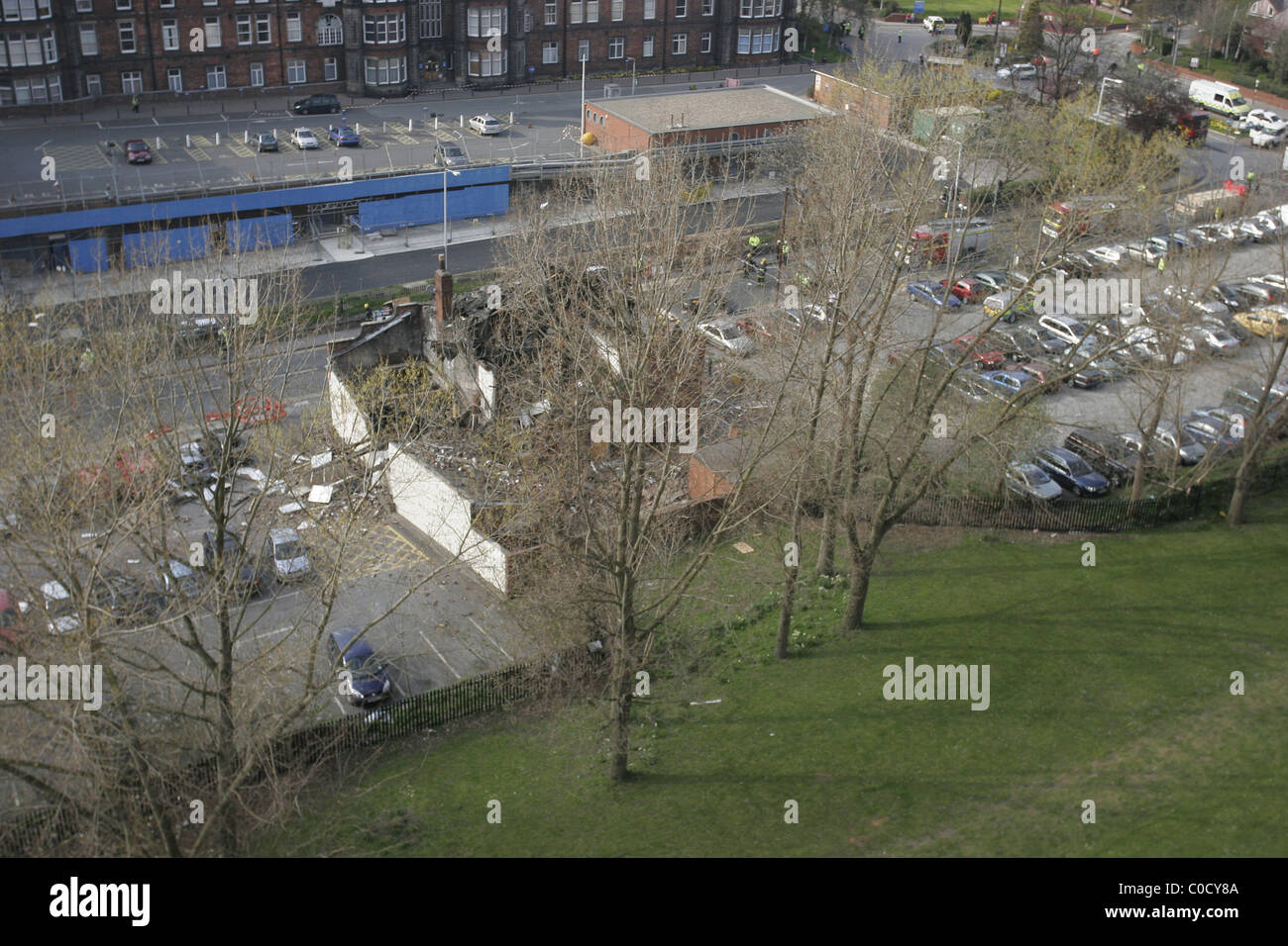 A gas explosion has destroyed the disused Florence Nightingale pub in ...