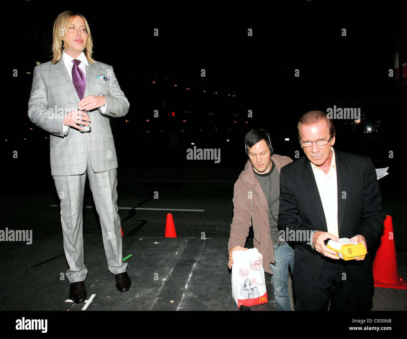 Steven Cojocaru aka Cojo and Pat O'Brian filming a special weekend ...