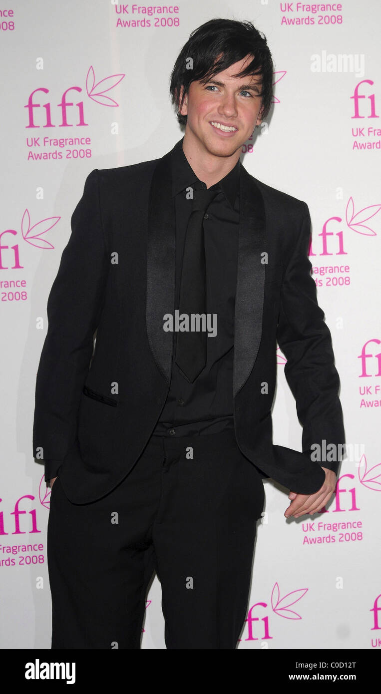 Richard Fleeshman Fifi fragrance awards 2008 at the Dorchester Hotel ...