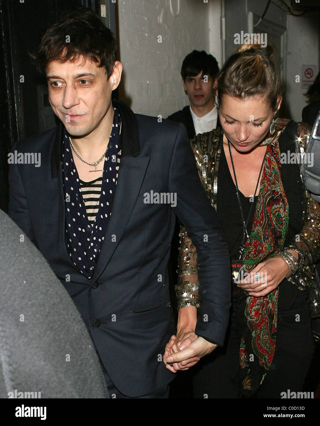 Jamie hince and his girlfriend kate moss leaving koko nightclub hi-res ...