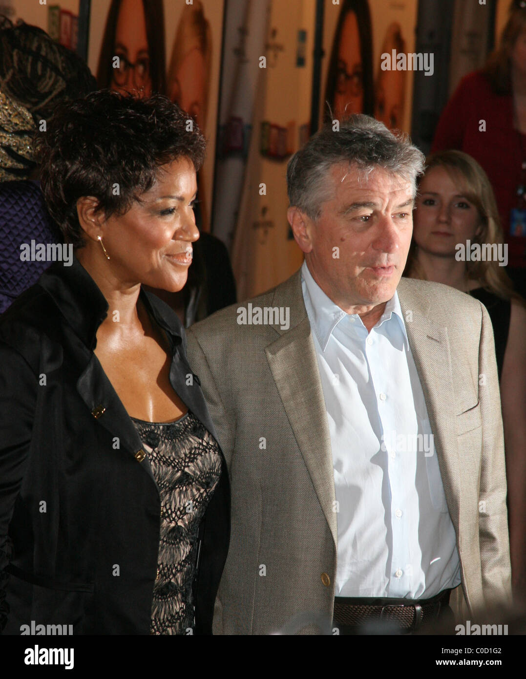 Grace Hightower and Robert De Niro 2008 Tribeca Film Festival Opening ...