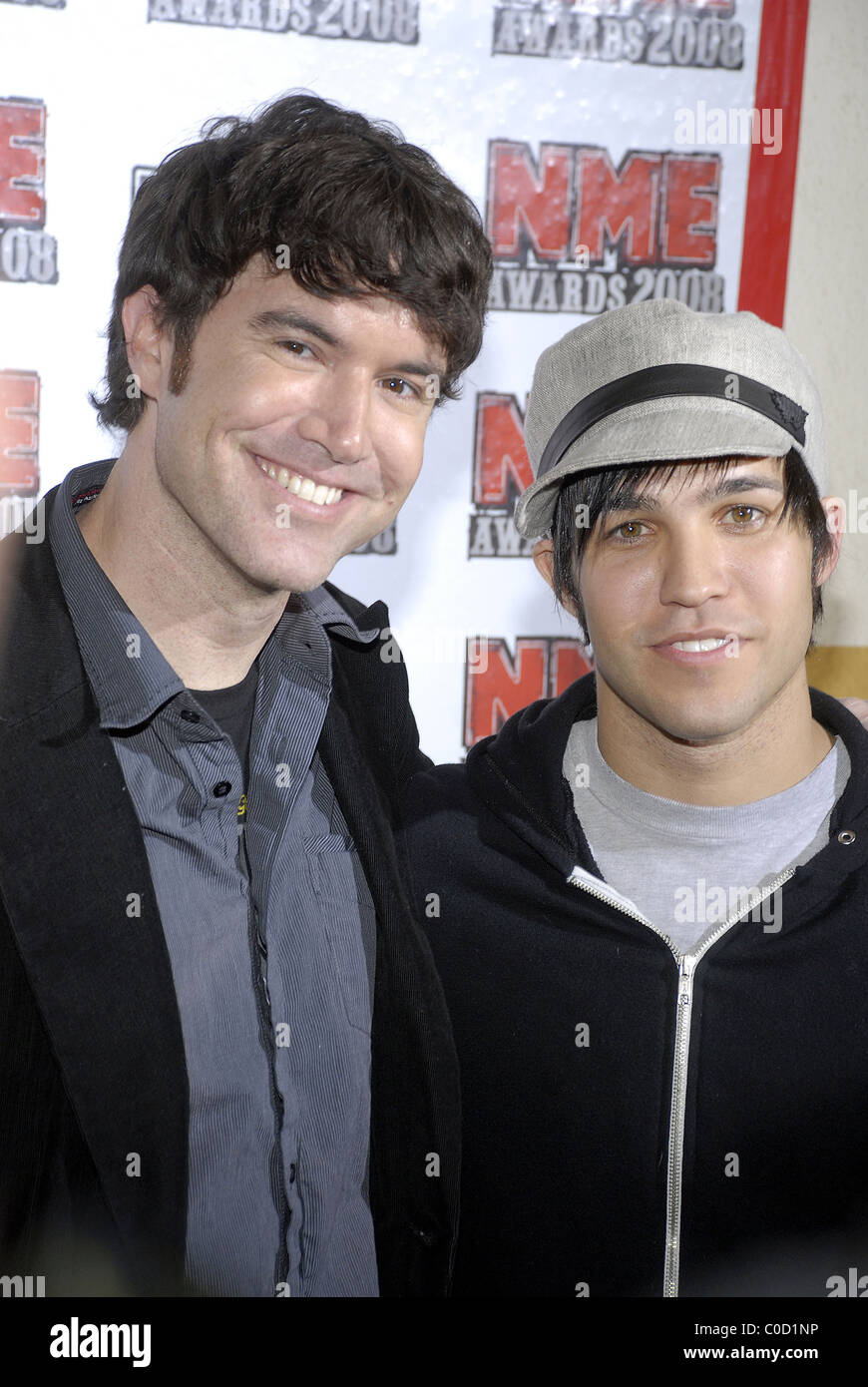 Tom Anderson and Pete Wentz US NME Awards held at the El Rey Theatre ...