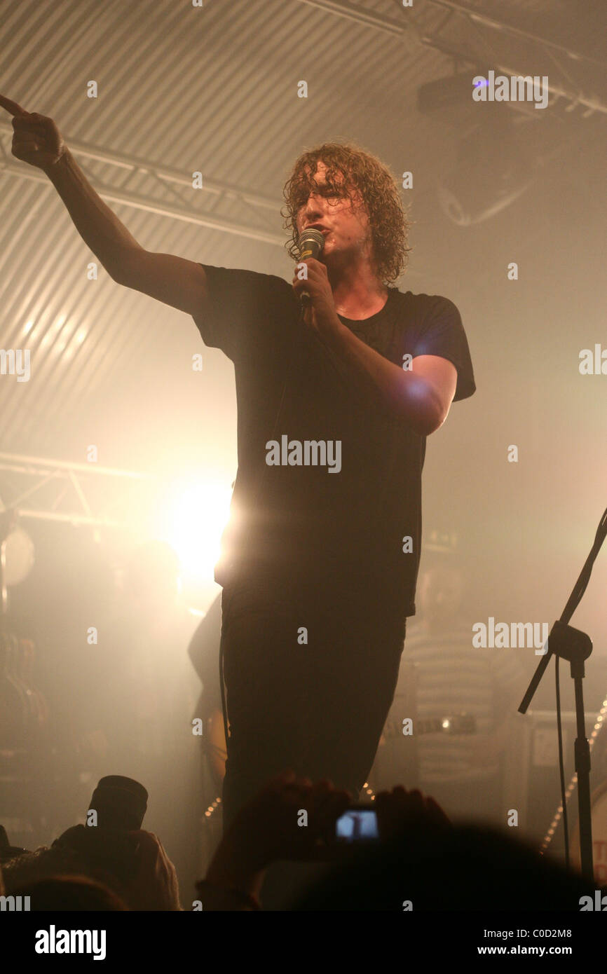 Pigeon Detectives performing live at Leeds Cockpit Leeds, England - 24. ...