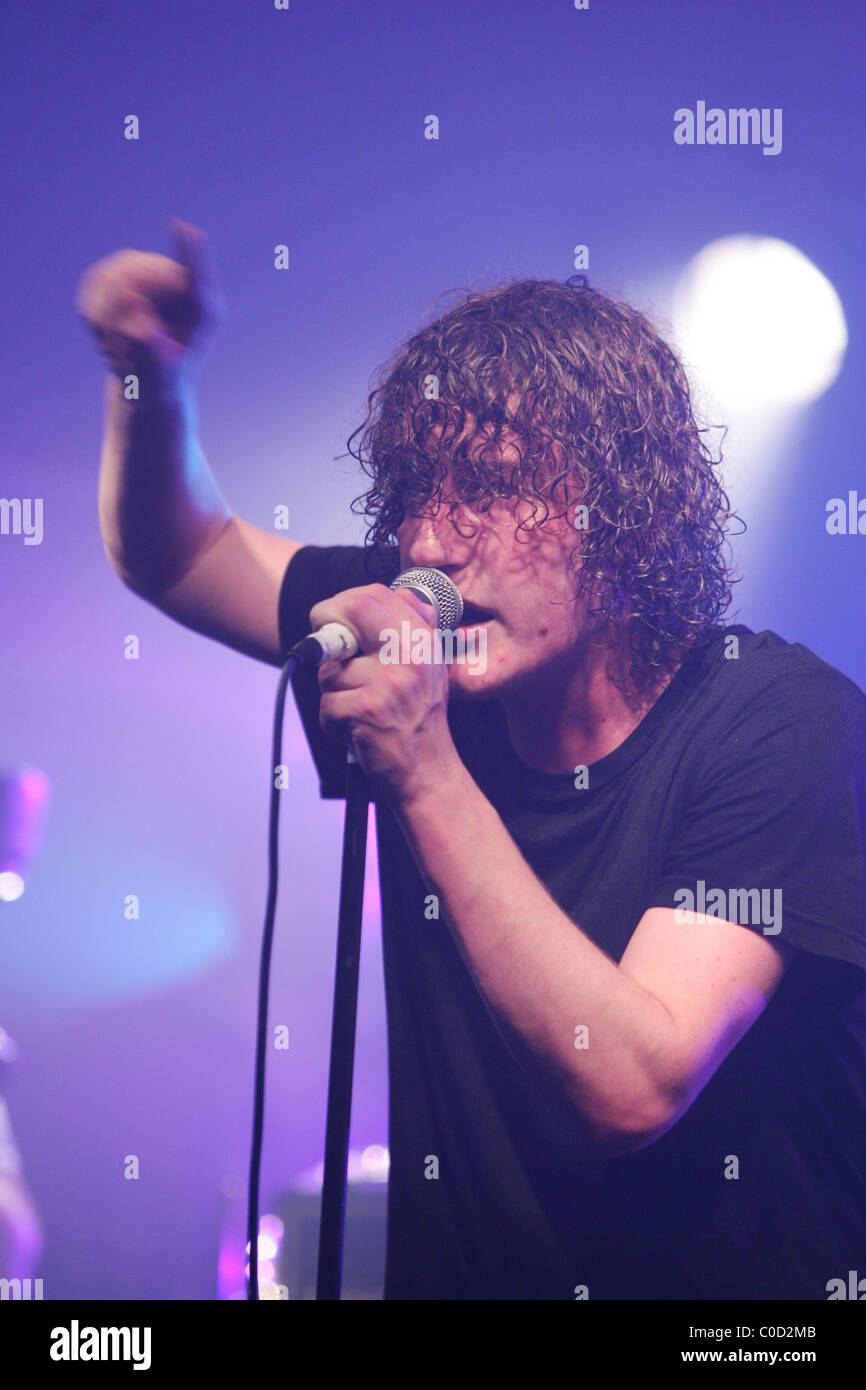 Pigeon Detectives performing live at Leeds Cockpit Leeds, England - 24. ...