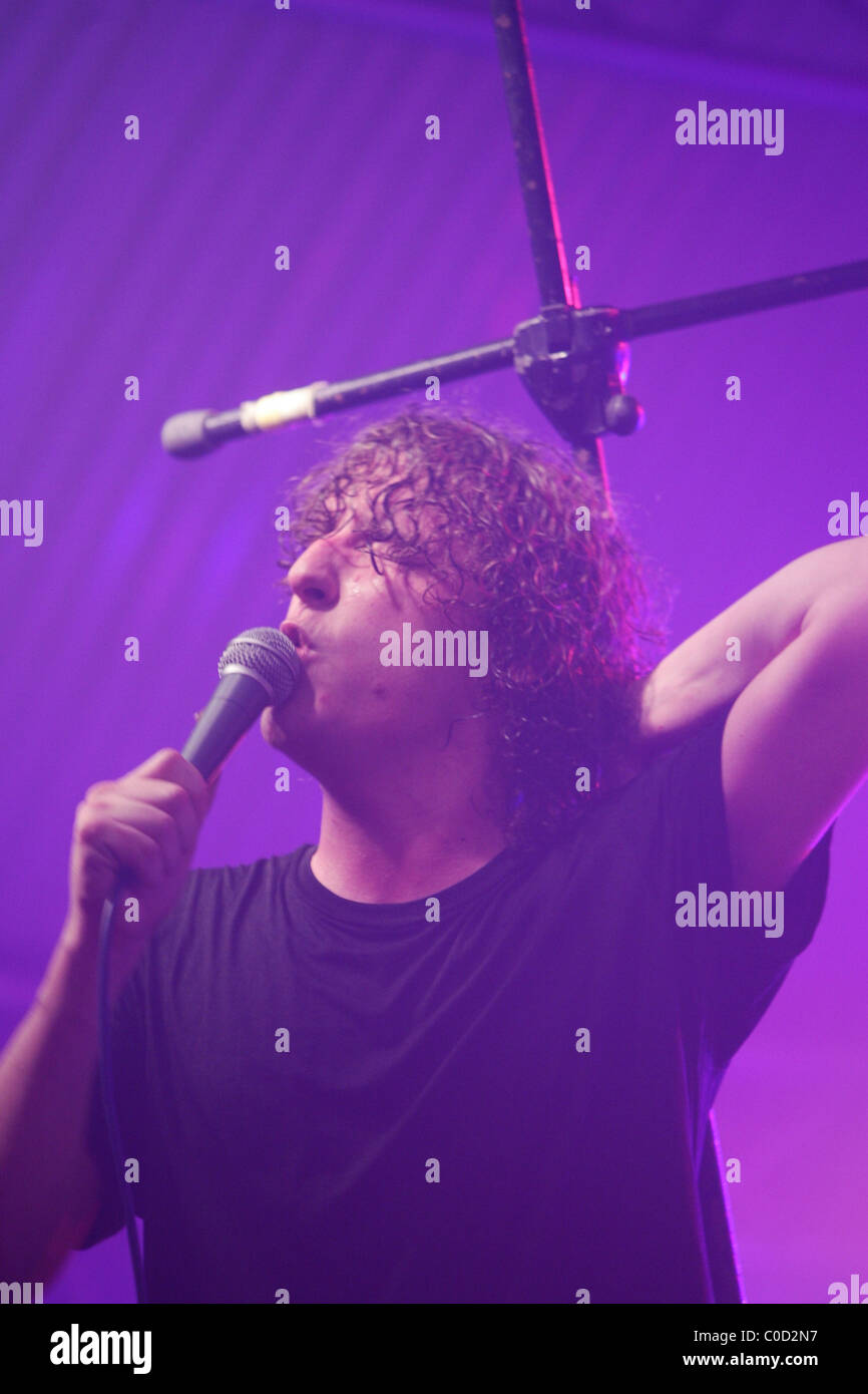 Pigeon Detectives performing live at Leeds Cockpit Leeds, England - 24. ...