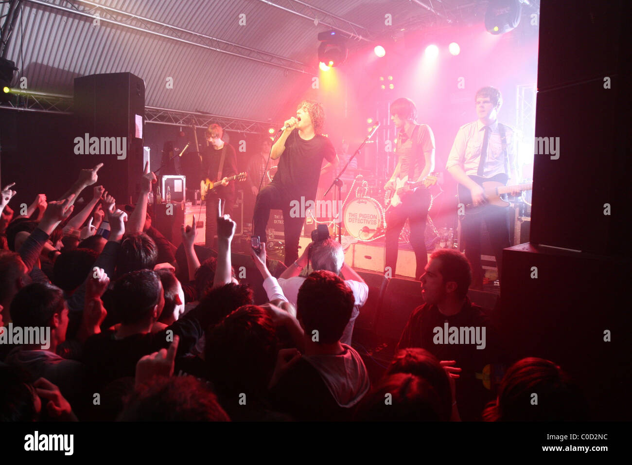 Pigeon Detectives performing live at Leeds Cockpit Leeds, England - 24. ...