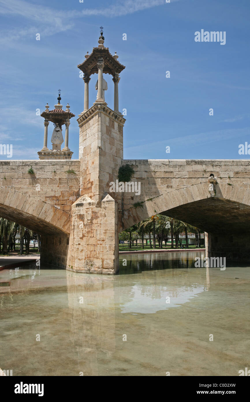 Rio Turia park Valencia Levante Spain Stock Photo - Alamy
