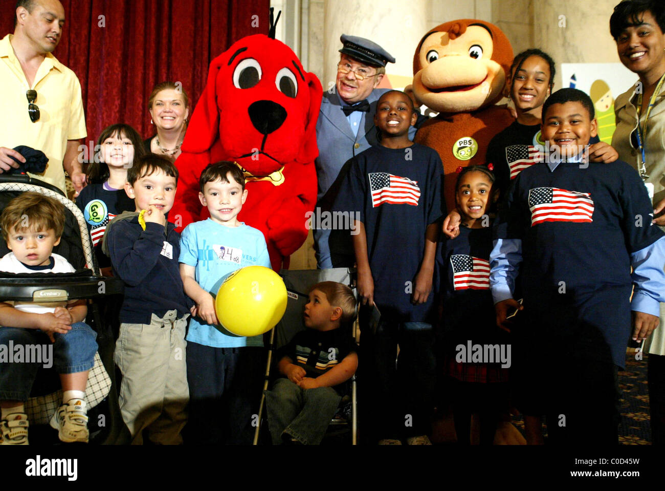 Mr. Speedy Delivery, Clifford The Dog, Curious George PBS hosted a ...