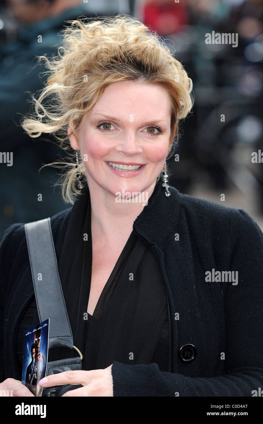 Sharon Small at the premiere of 'Iron Man' at Odeon, Leicester Square ...