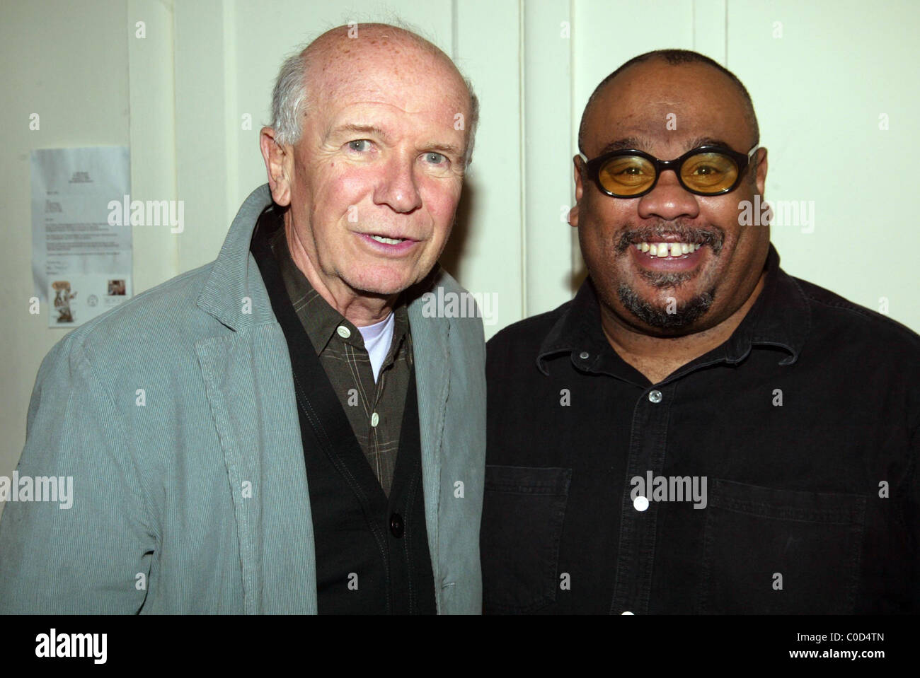 Terrence McNally and Stew Backstage at the Broadway musical 'Passing ...