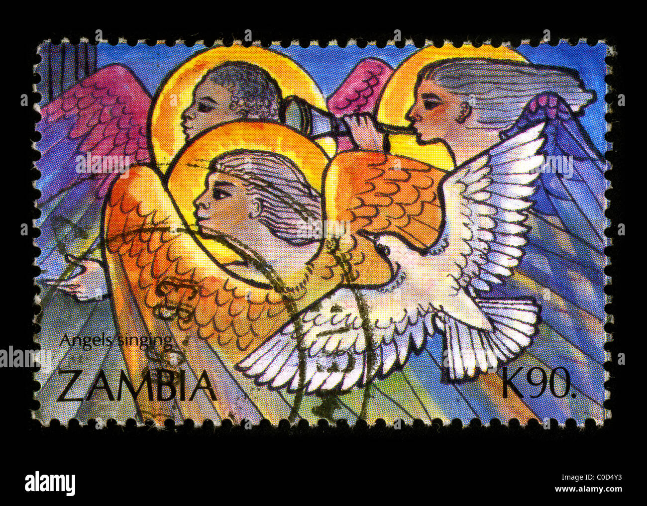 Zambia postage stamp hi-res stock photography and images - Alamy