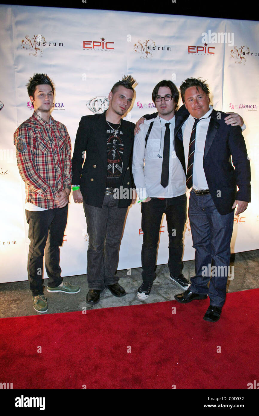 Logan Smith, Greg Nabours and Brandon Smith of The Anix and Jason ...